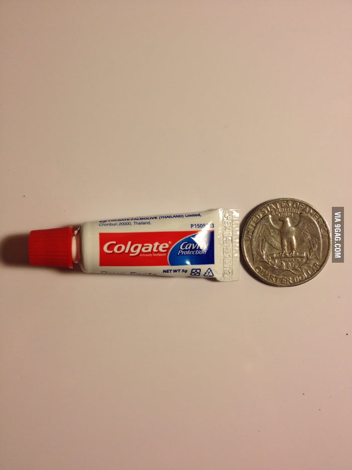 What is this? A toothpaste for ants? - 9GAG