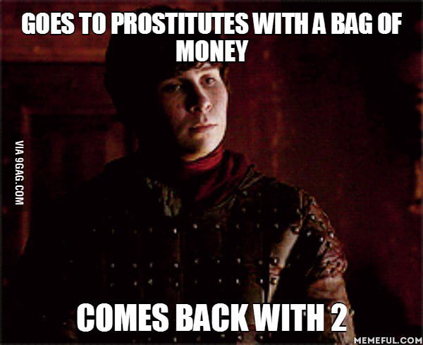 Player Podrick Payne (if you guys could make this guy a meme that would ...