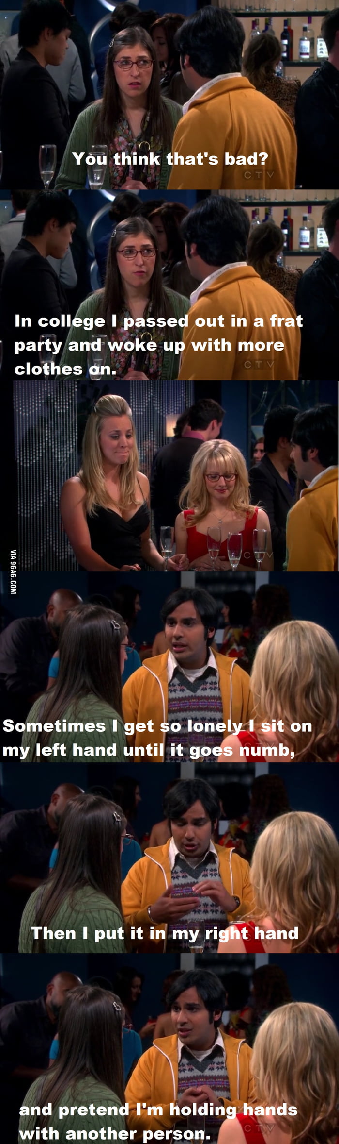 Dammit Raj, you win! - 9GAG