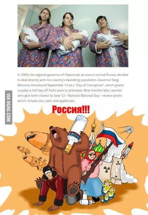 Russia... - 9GAG