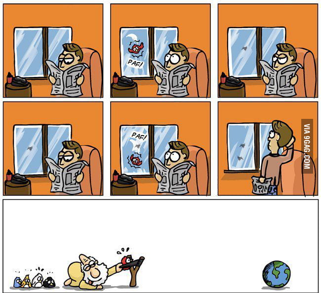 Just god having fun - 9GAG