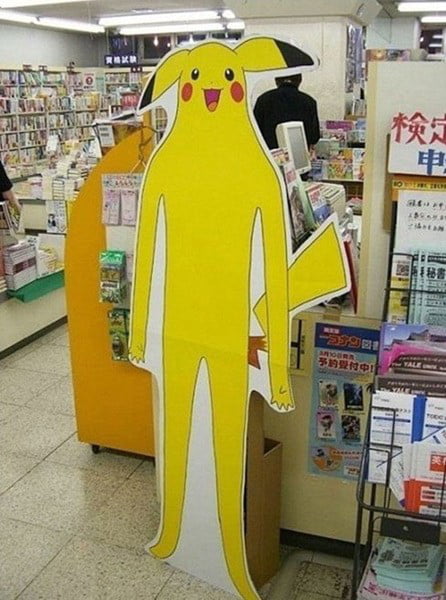 Bipedalism Pikachu - 9GAG