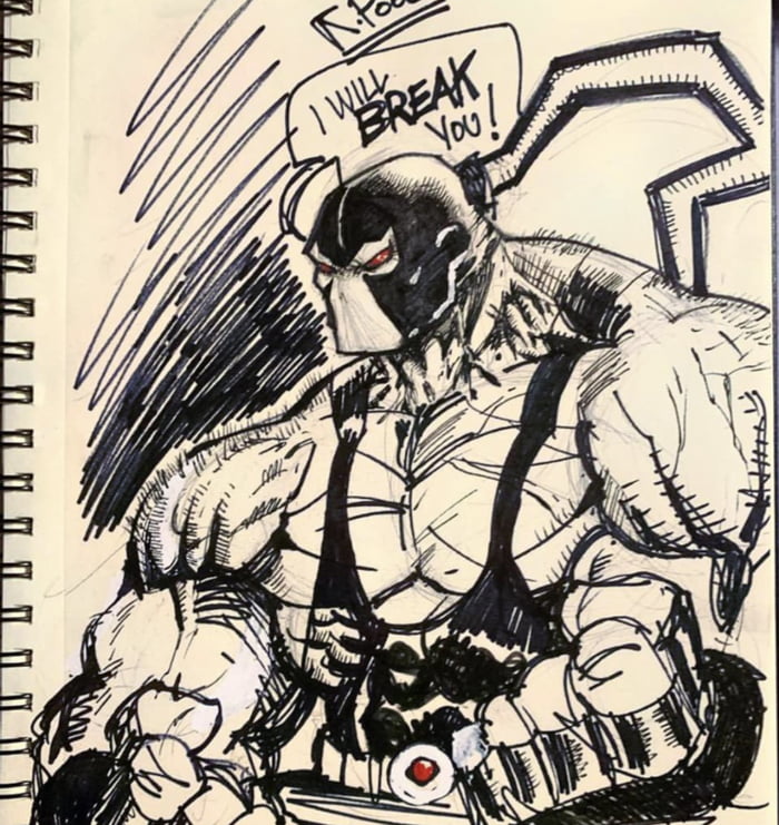 Comic Bane Sketch