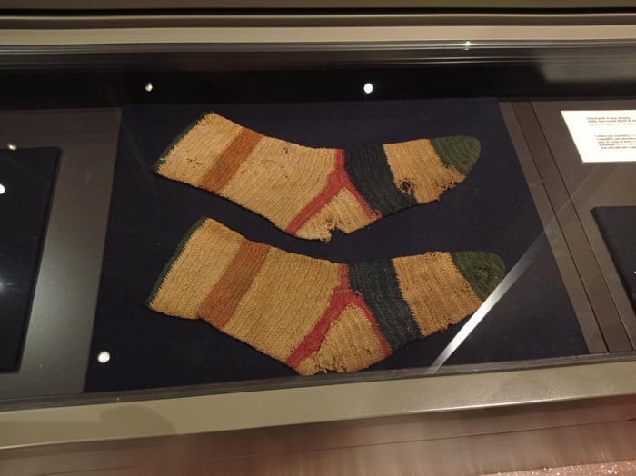 Ancient egyptian socks, dating back to the Old Kingdom (2675 - 2130 B.C ...