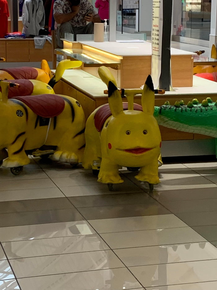 This pikachu ride - 9GAG