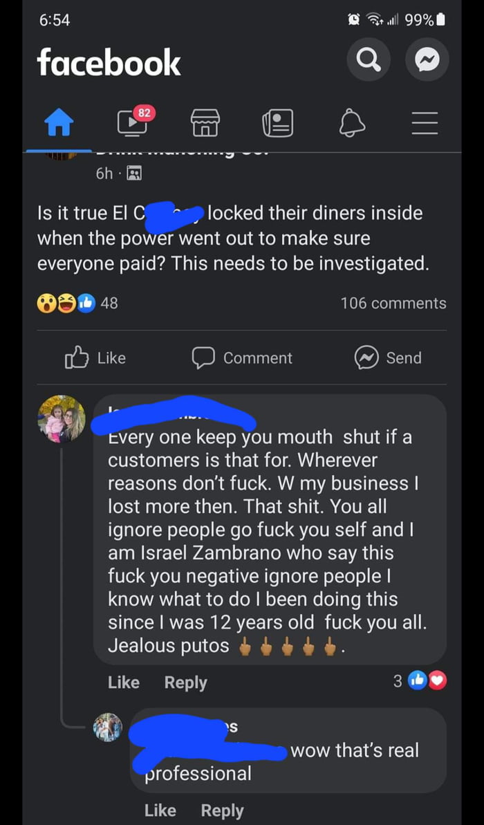 Local business owner goes on rant after being called out on Facebook ...