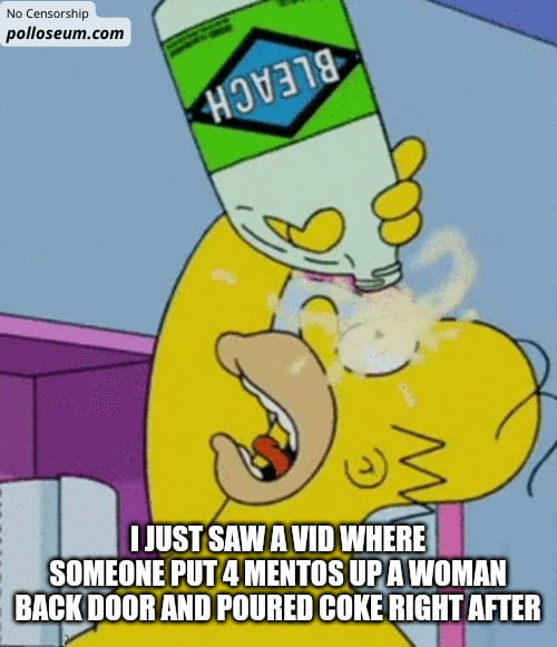 It was pretty funny how it exploded and her reaction was priceless ...