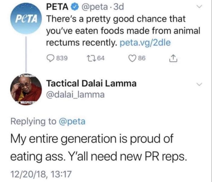 PETA needs new PR representative - 9GAG