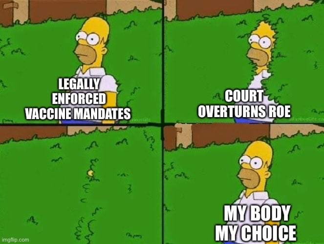 Self-ownership when it suits us. - 9GAG