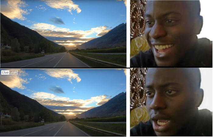 Just a peaceful car drive. - 9GAG