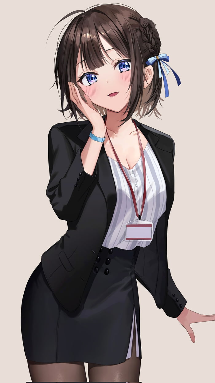 A cute office worker - 9GAG