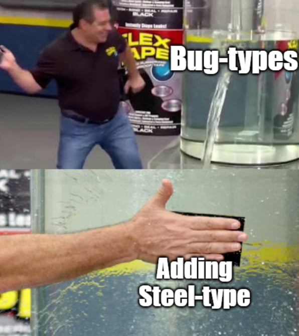 Steel type is too good! - 9GAG
