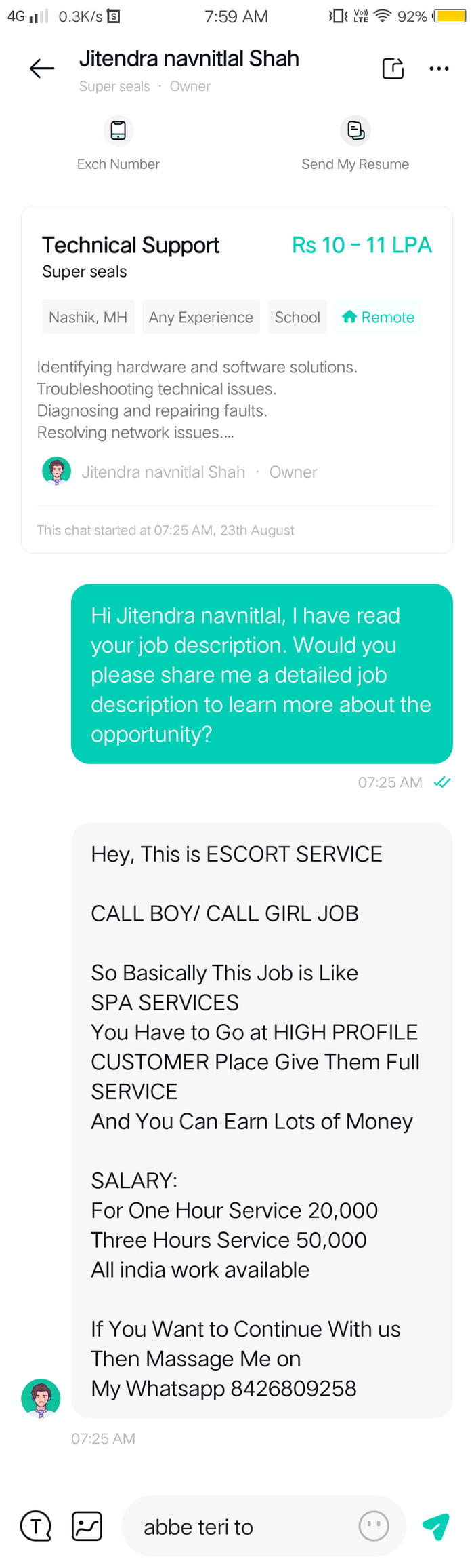 High level technical support required...Hirect is on fire 🔥 - 9GAG
