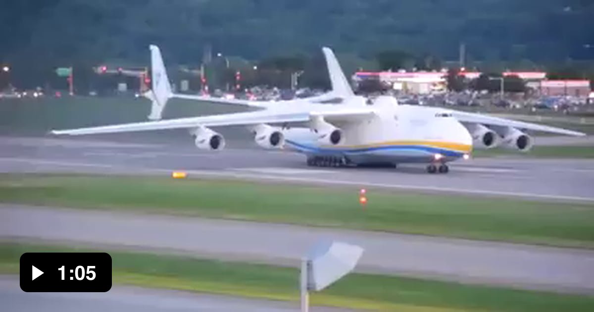 Antonov plane is a behemoth - 9GAG