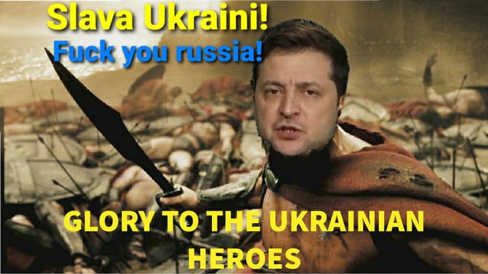 Honor to the brave ukrainian heroes - 9GAG