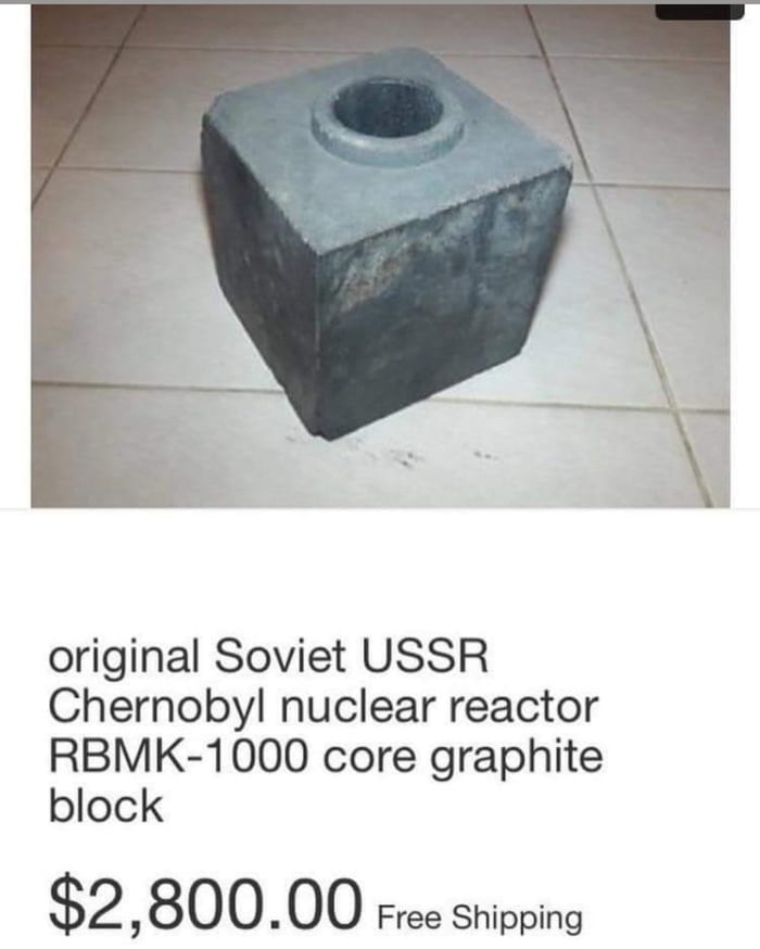 Chernobyl block for sale on ebay.. - 9GAG