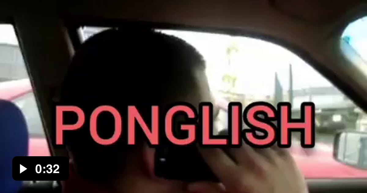 I proudly prezent to you: PONGLISH - 9GAG
