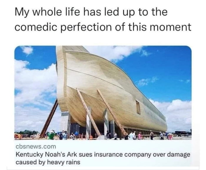 May not make it through the big storm. - 9GAG