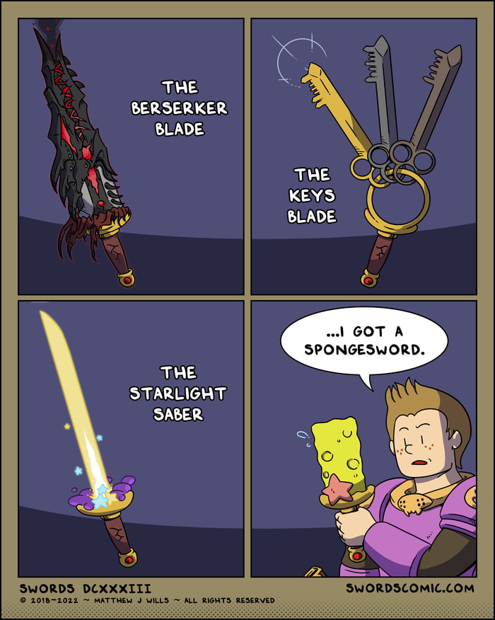 Its a key blade - 9GAG