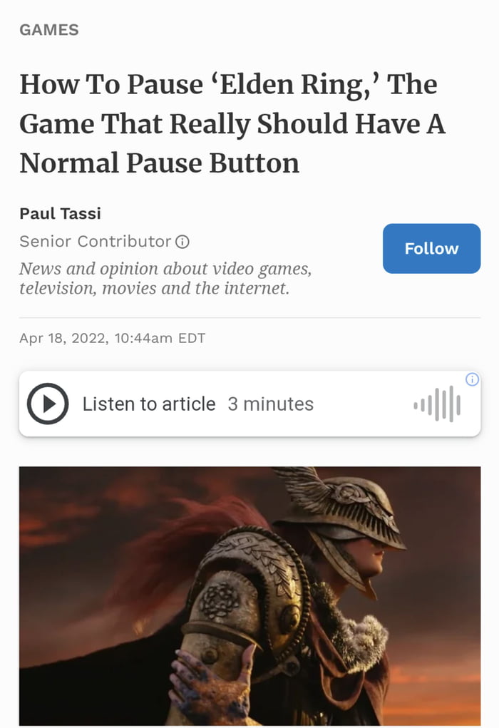 So they give up on easy mode and now they just want a pause button - 9GAG