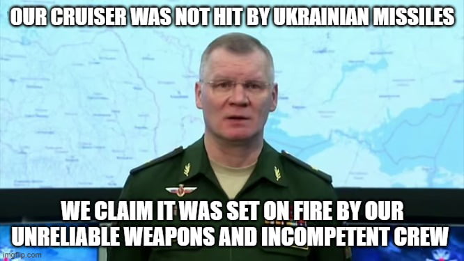 So what the Russian MOD are actually saying- - 9GAG