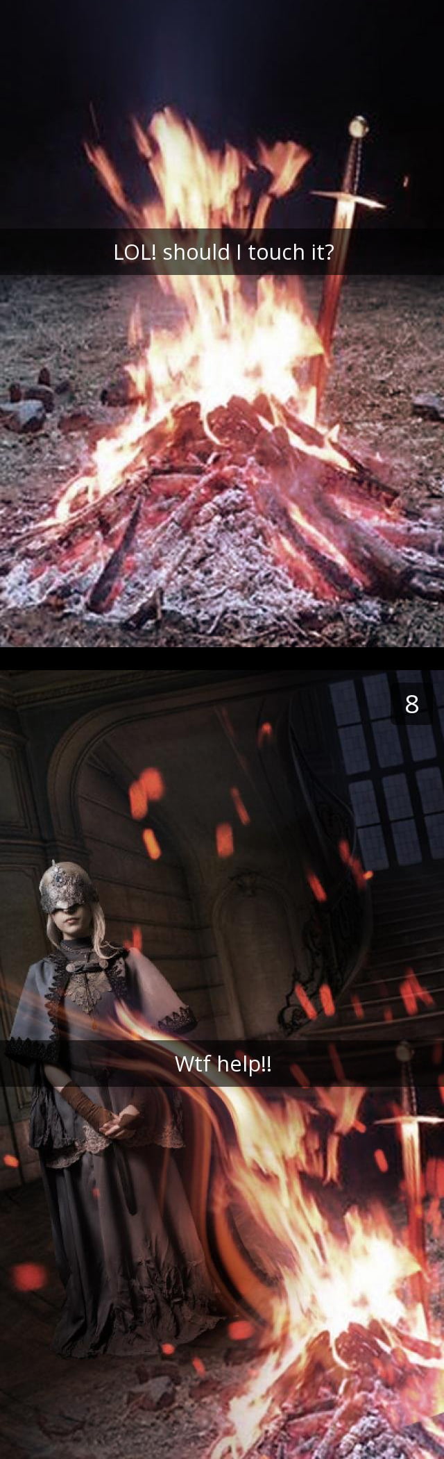 Hello ashen one - 9GAG