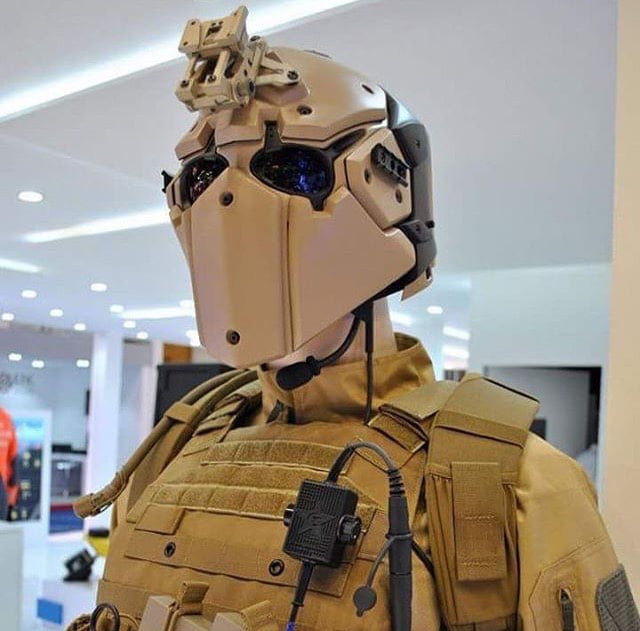 New millitary helmet will be used soon in Turkey (made by TEK-ER). - 9GAG