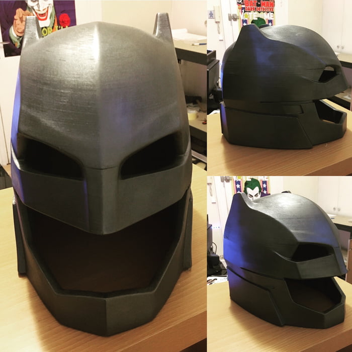 I'm Batman! Batfleck mask 3D printing! - 9GAG