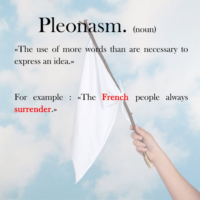Pleonasm - 9GAG