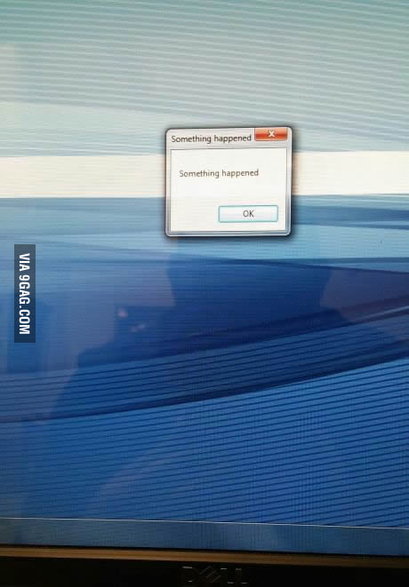 Was trying to install windows 10 and this happened - 9GAG