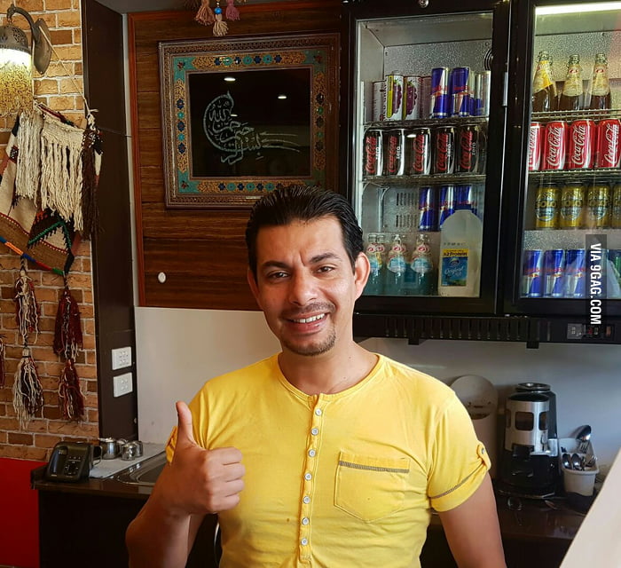 Went to The Kebab Guy today. Boss wasn't there but this guy sorted me ...