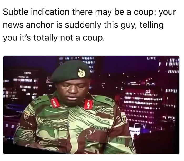 Totally not a coup - 9GAG