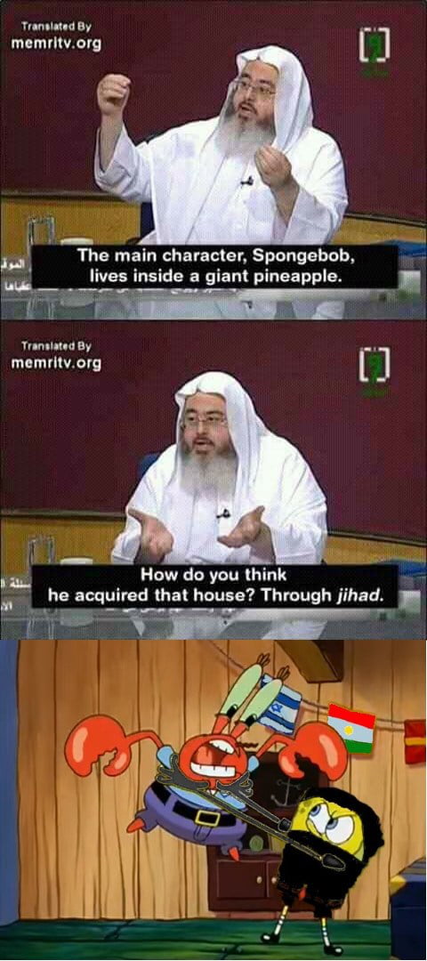Spongebob wages Jihad - 9GAG