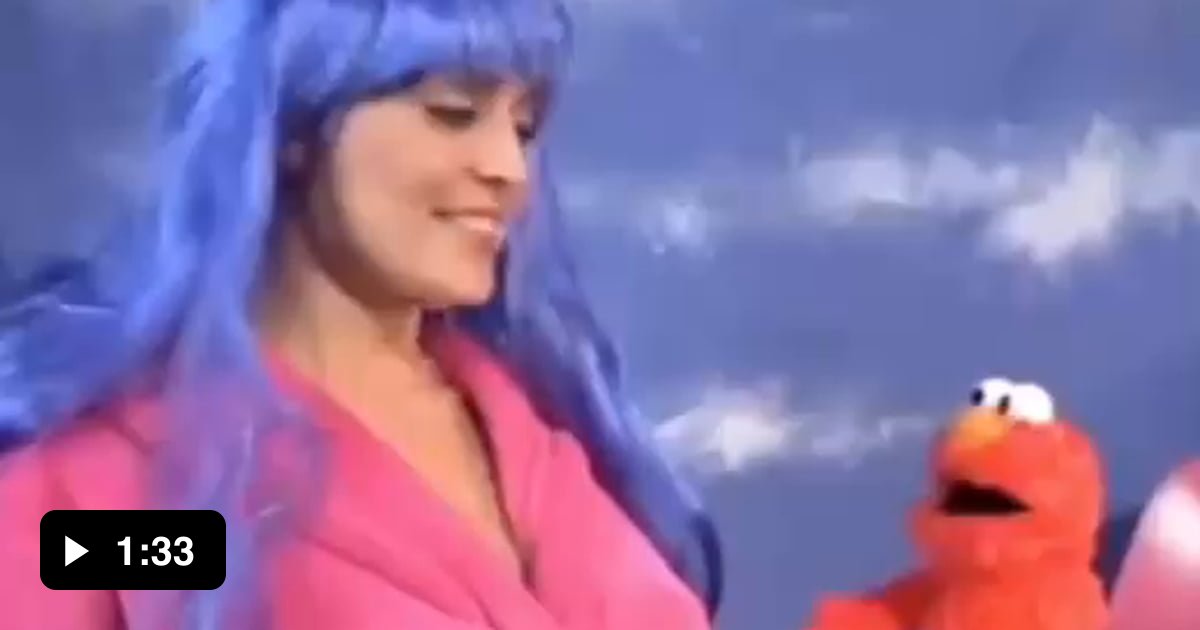 Sesame Street Behind The Scene Katy Perri And Elmo 9gag