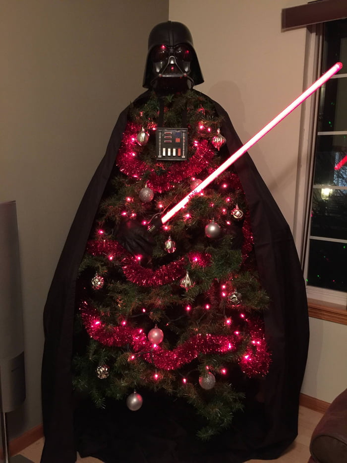 Darth Vader -christmas tree - 9GAG