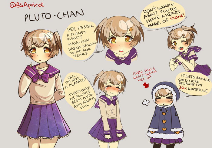 You didn't forget about pluto-chan, right? - 9GAG