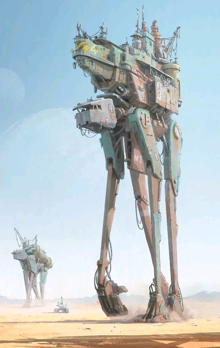 Desert Walkers by Hamish Frater - 9GAG