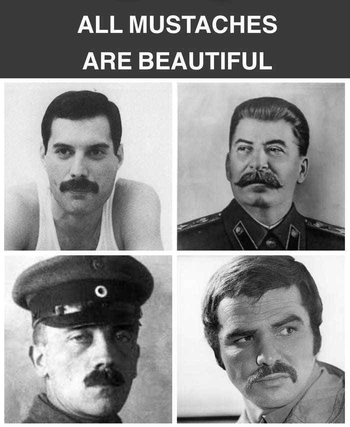 Let’s bring the mustaches back! - 9GAG