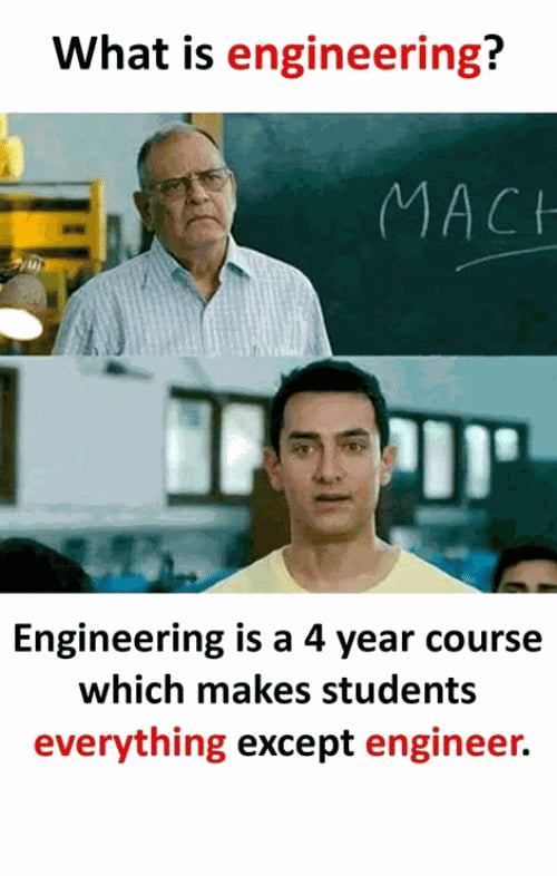 Happy Engineers Day to all Doctors, Singers, Actors and a many more Professionals! - 9GAG