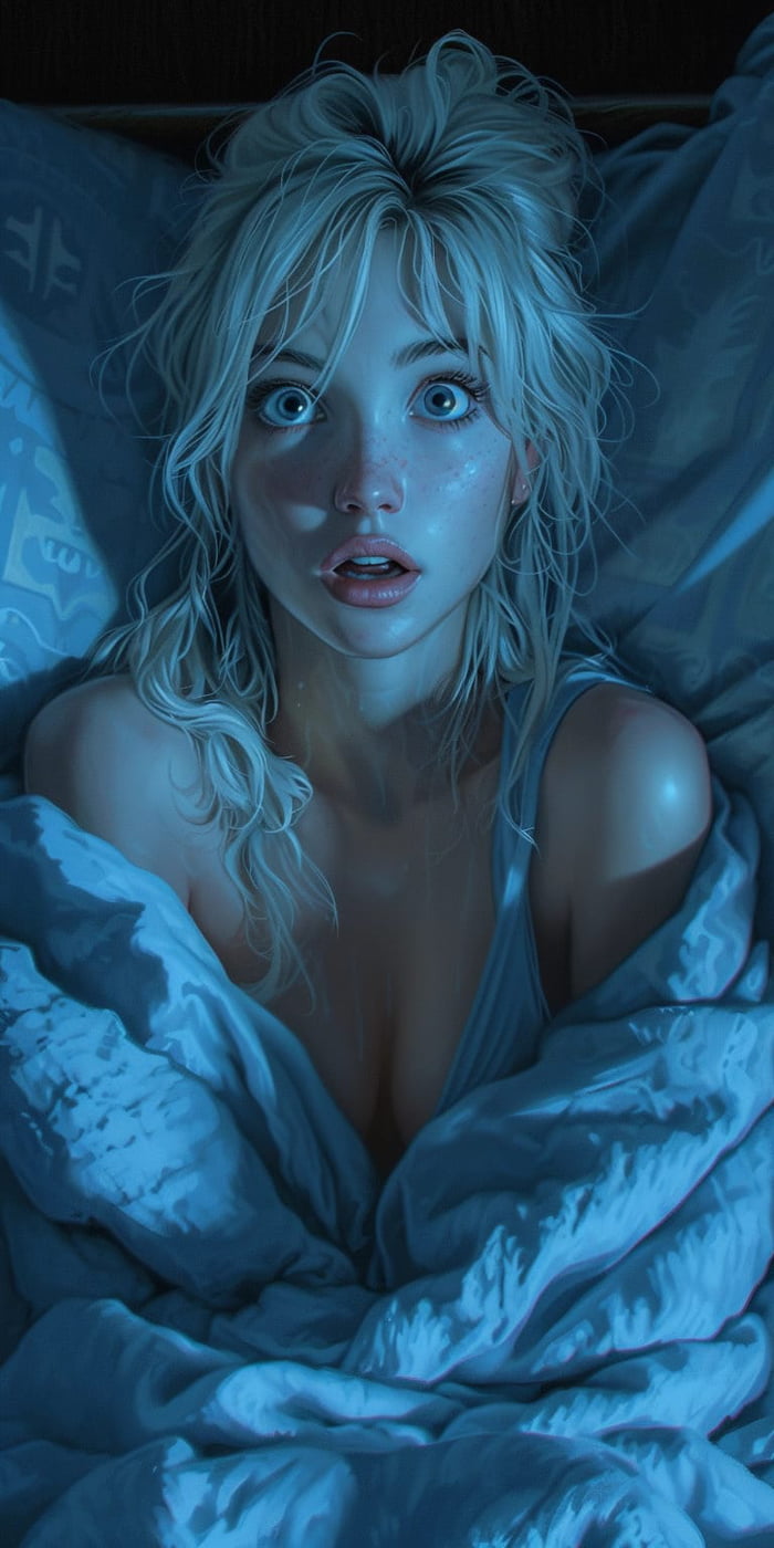 WHAT DOES SHE SEE? (show us in the comments) - 9GAG