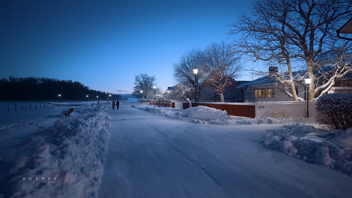 The blue hour, Finland - 9GAG