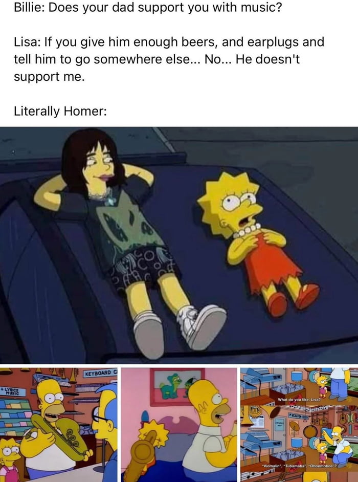 And Lisa wonders why shes unpopular - 9GAG