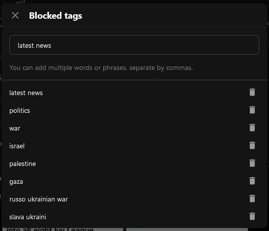 Just a reminder that you can block political tags and enjoy 9gag - 9GAG
