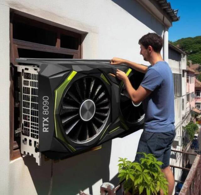 RTX 8090 Cooling device - 9GAG