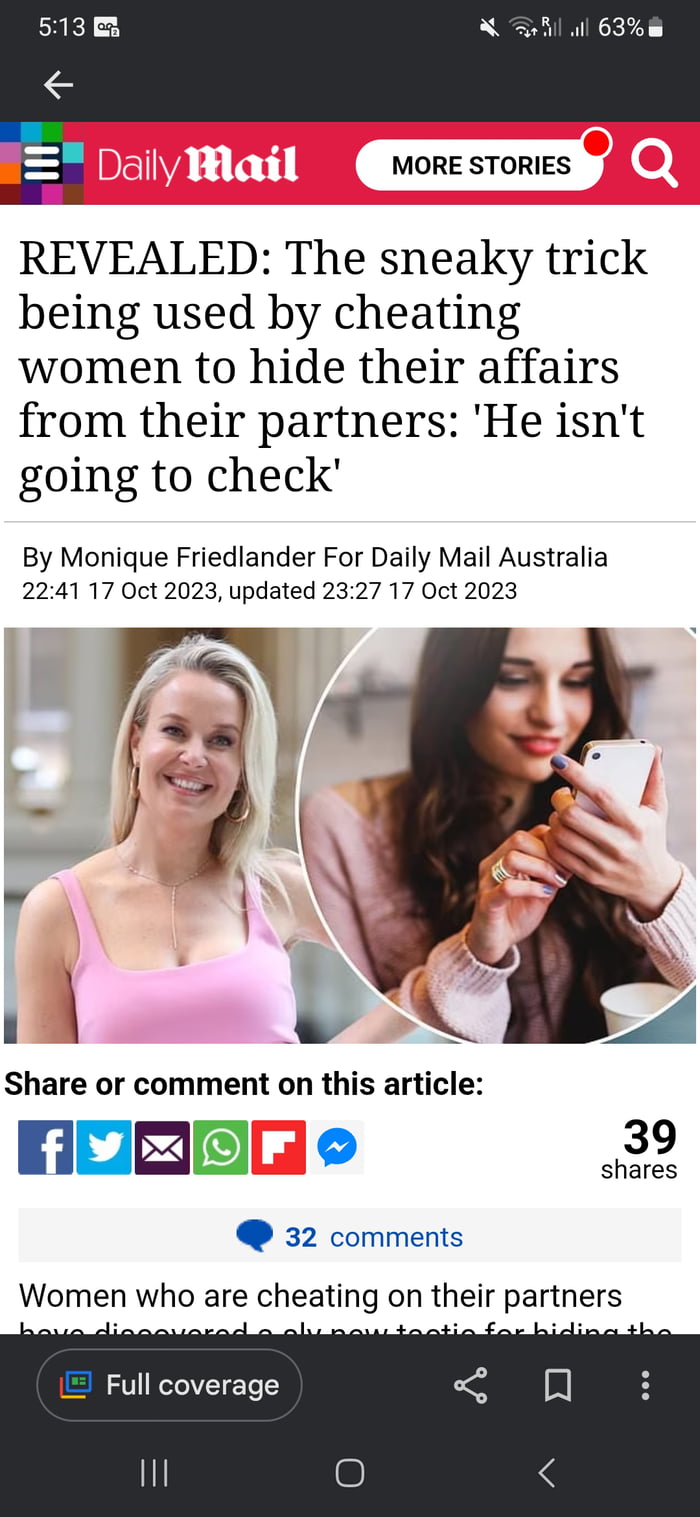 So now it's totally legit to post this kind of content, about how to cheat and not getting ...