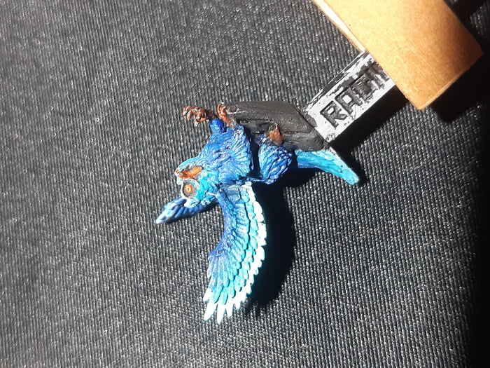 My wife made her first painted mini. Please rate an comment - 9GAG