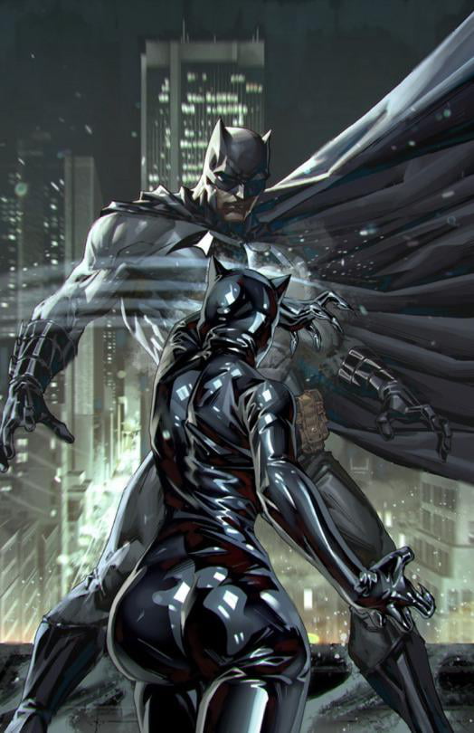 The Bat & The Cat. Artwork By Kael Ngu - 9GAG