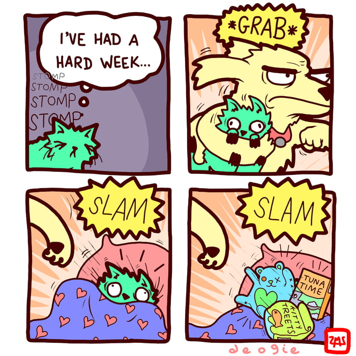 A hard week - 9GAG