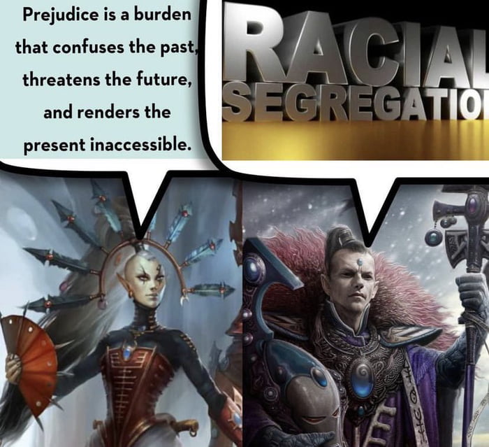 Uncle Ruckus as an eldar - 9GAG