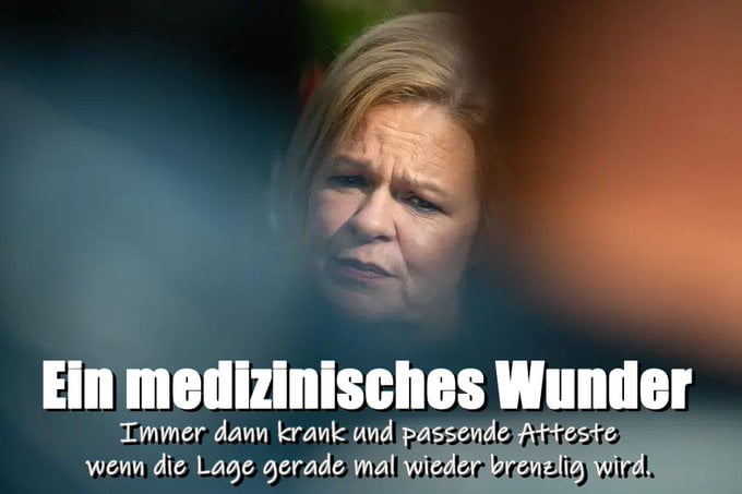 Ich wünsche der Stasi Nancy gute Besserung - 9GAG